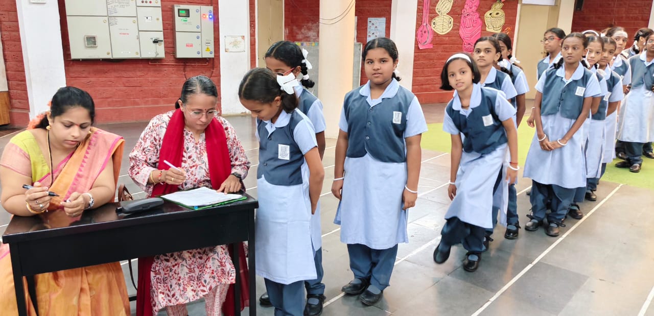 School Parliment Election - Chinmaya Vidyalaya, Hubballi